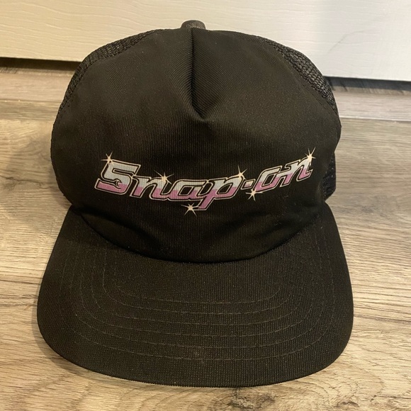 Snap On | Accessories | Vintage Snap On Tools Hat Cap Trucker Snapback ...